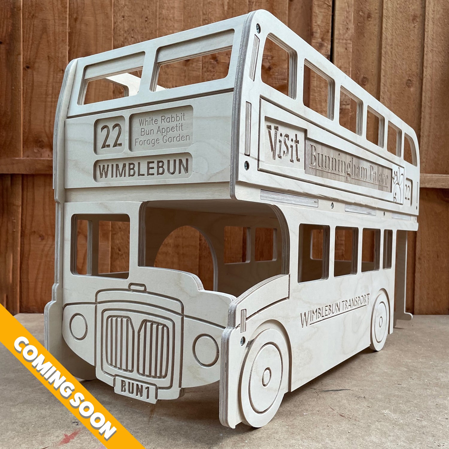 The Wimblebun Bus - Double-Decker Bus Rabbit Hide – HAYPIGS