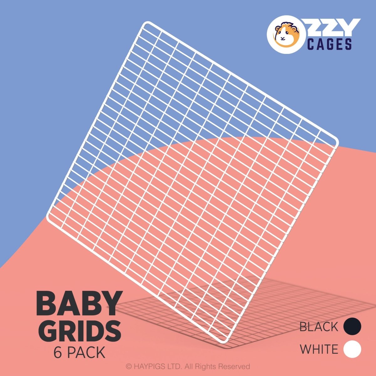 Ozzy C&C Baby Grids – Pack of 6 – HAYPIGS