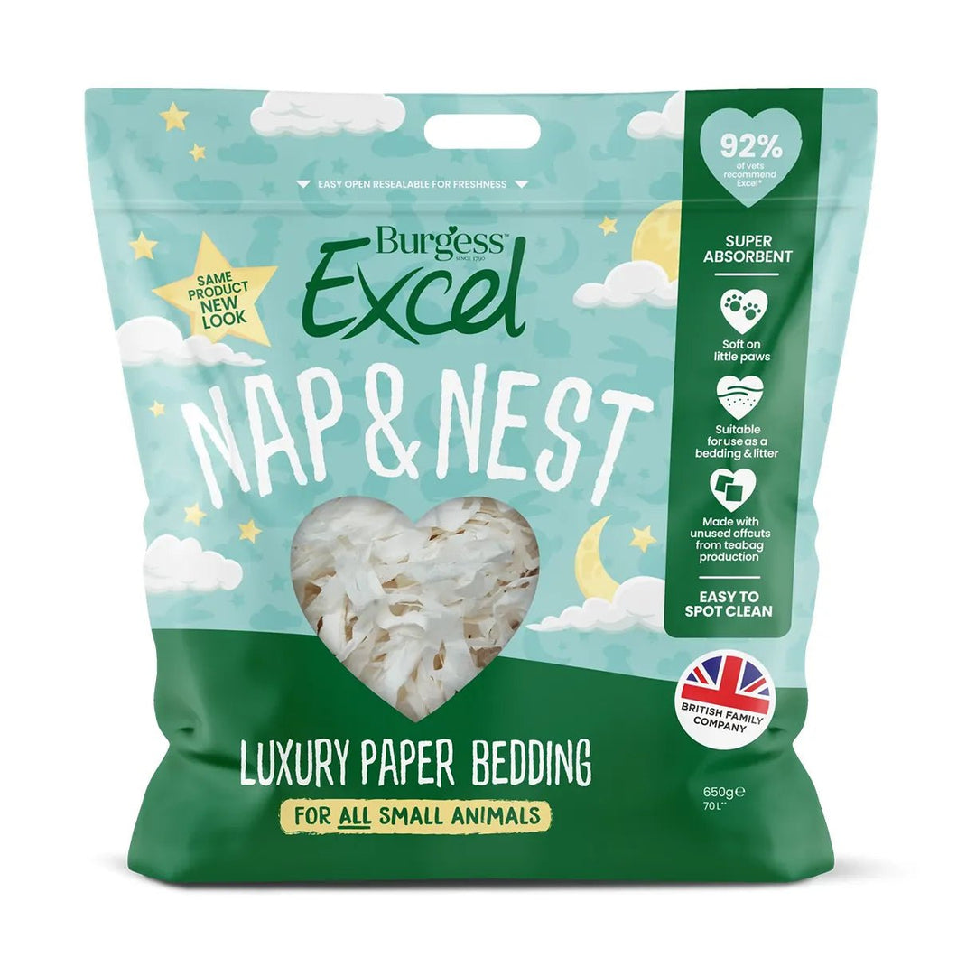 Burgess Excel Nap & Nest Luxury Paper Bedding 650g – HAYPIGS