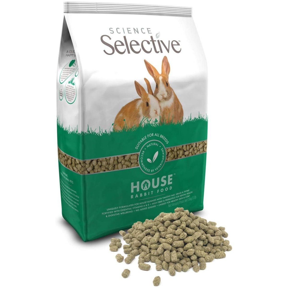 Supreme Science Selective House Rabbit 1.5kg – HAYPIGS